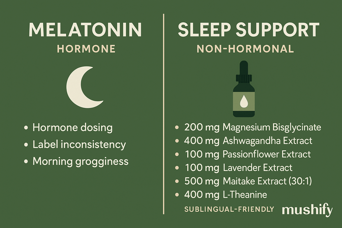 Sleep Support vs Melatonin: A Smarter, Hormone-Friendly Path to Better ...